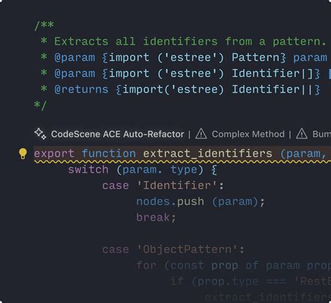 fix and prevent tech debt inside your ide codescene ide extension