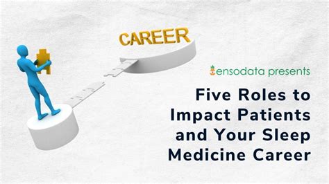 Ensodata On Linkedin 5 Roles To Impact Patients And Your Sleep
