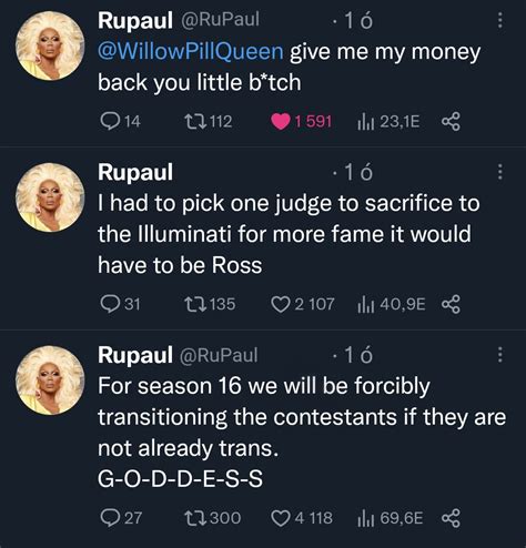 Mama Ru Is Letting Loose R Rpdrcringe
