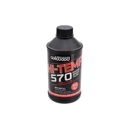 Wilwood Corvette Hi Temp 570 Racing Brake Fluid 12 Ounces Corvette