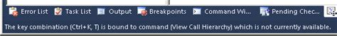 View Call Hierarchy In Visual Studio Stack Overflow