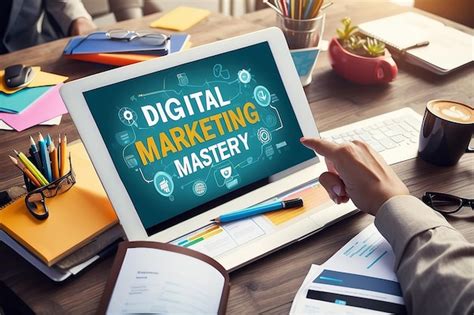 Digital Marketing Mastery Premium Ai Generated Image