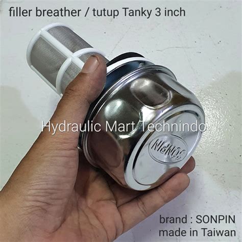 Jual Tutup Tanky Hydraulic Sy 08 Filler Breather 3 Inch Sonpin Taiwan