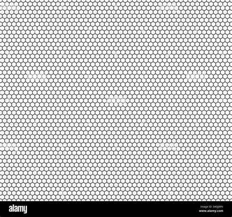 Hexagonal Pattern Background Plain Hexagon Grid With Bold Cells Small