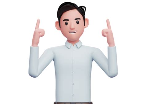 3d Man Pointing Pngs For Free Download