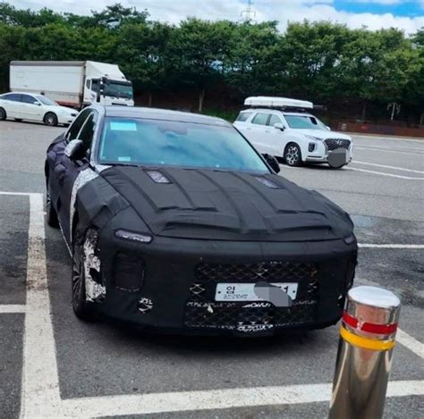 현대 그랜저 풀 체인지 Gn7 새로운 스파이샷 스파이샷