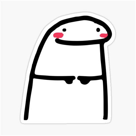 Flork Shy Sticker For Sale By Jenniferm98 Redbubble