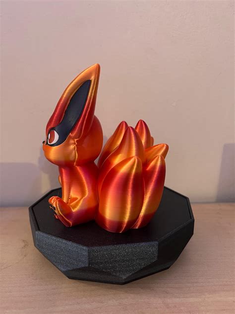 Chibi Kurama Nine Tails From Naruto Etsy