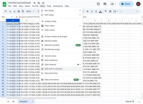 How To Convert Comma Separated Values Csv To A Spreadsheet Sparkfun