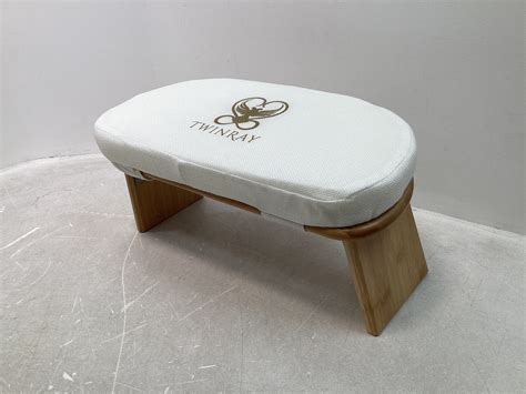 PACK Monk Llama Meditation Bench Foldable Ergonomic Bamboo Kneeling Marketplace