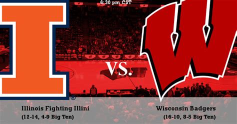 Game Thread Wisconsin Badgers Vs Illinois Fighting Illini Buckys