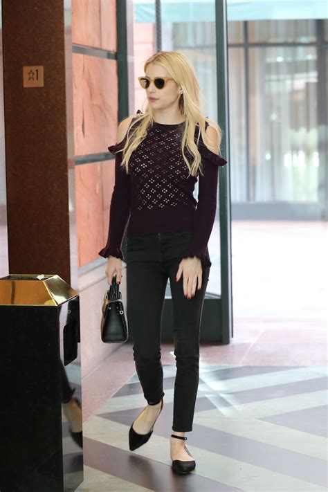 EMMA ROBERTS Arrives At A Doctors Appointment In Beverly Hills HawtCelebs