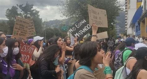 Las Mujeres Se Toman Las Calles De Ecuador “unidas Contra El Estado