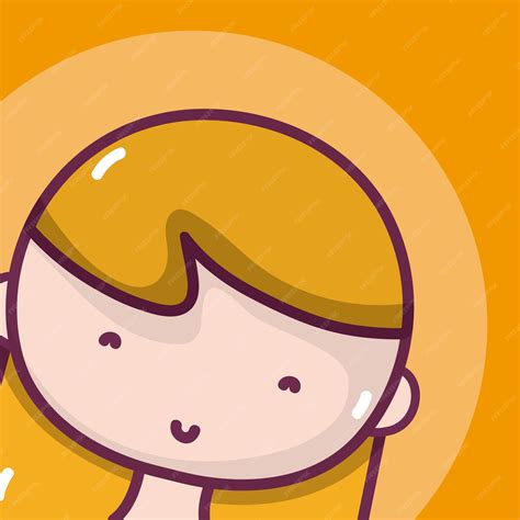 여자 아바타 프로필 프리미엄 벡터