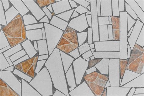 Pattern White Brown Paving Slab Floor Road Surface Street City