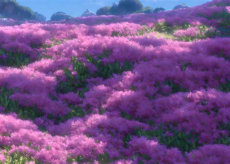 보라색 꽃이 언덕에 피어 배경 꽃들 보라색 꽃 언덕 배경 일러스트 및 사진 무료 다운로드 Pngtree