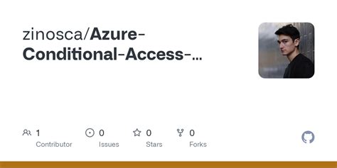 GitHub Zinosca Azure Conditional Access Policy Visualizer