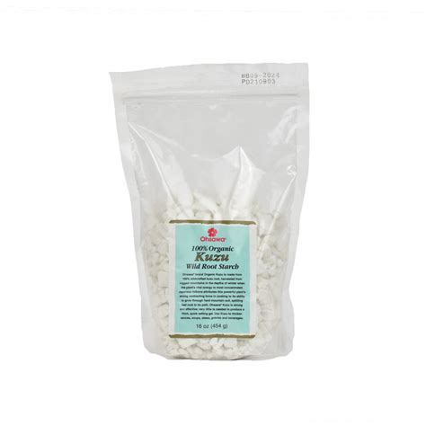 Organic Kuzu Wild Root Starch Gold Mine Natural Foods