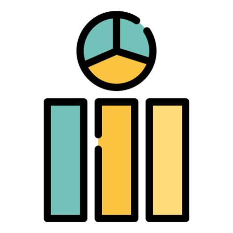 Anaylytics Generic Color Lineal Color Icon