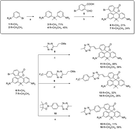 Bioorthogonal Double Fluorogenic Siliconrhodamine Probes For