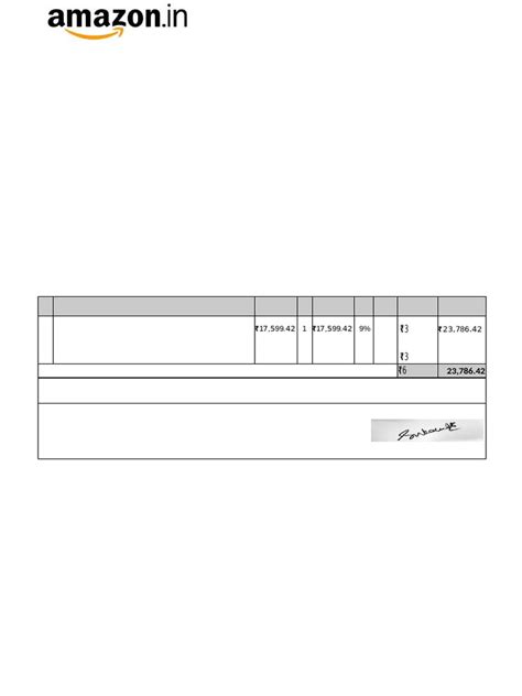 Mobile Purchase Bill Pdf