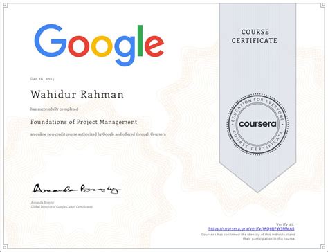 Wahidur Rahman On Linkedin 📢 📢 📢 I Received An Excellent Certification