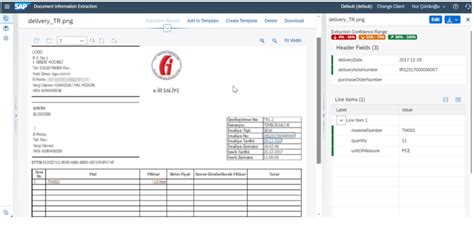 Sap Ai Services Document Information Extraction Mdp Group