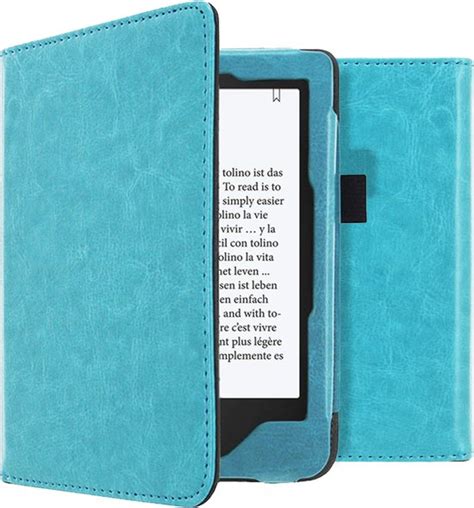Tolino Shine Hoes Tolino Shine Sleepcover IMoshion Vegan Leather Bookcase Bol
