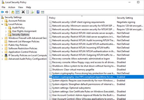 Configuring Common Criteria