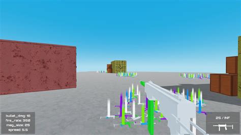 Creating A Procedural Gun System Still In Its Early Stages At The