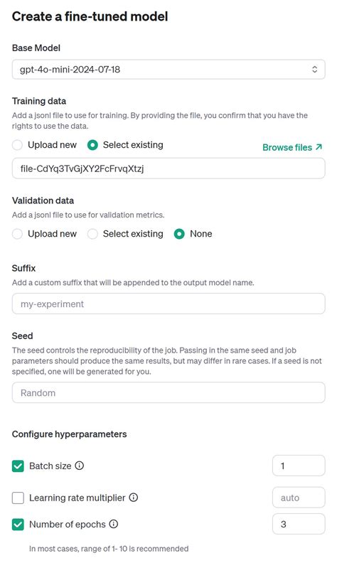 Finetuning Hyperparameter Issue Bugs Openai Developer Community