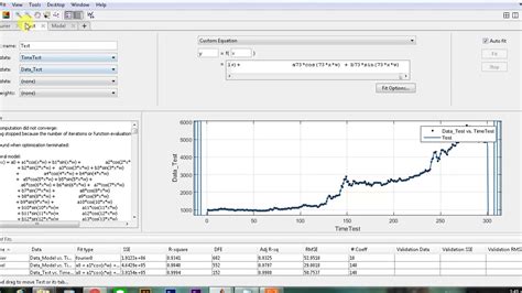 How To Use Cftool To Model Inkp Jk Stock Market Youtube