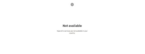 openai s services are not available in your country how to fix it