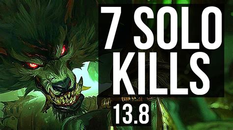 WARWICK Vs GP TOP Rank 1 Warwick 7 Solo Kills 1 9M Mastery 800