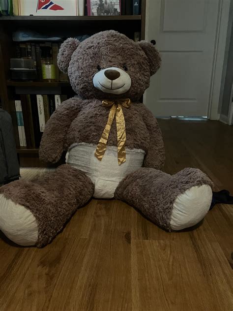 Big Bear Wearing A Big Diaper By Bon Bon2009 On Deviantart