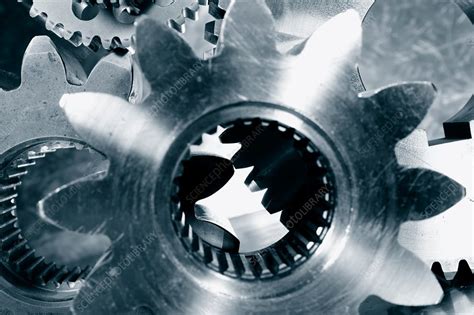 Metal Cogs Stock Image F0180905 Science Photo Library