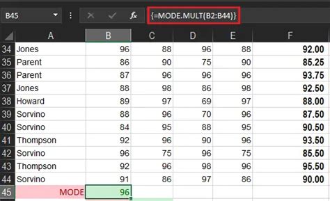 Find Mode In Excel Word и Excel помощь в работе с программами