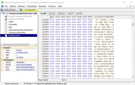 structured storage and compound files pavel yosifovich