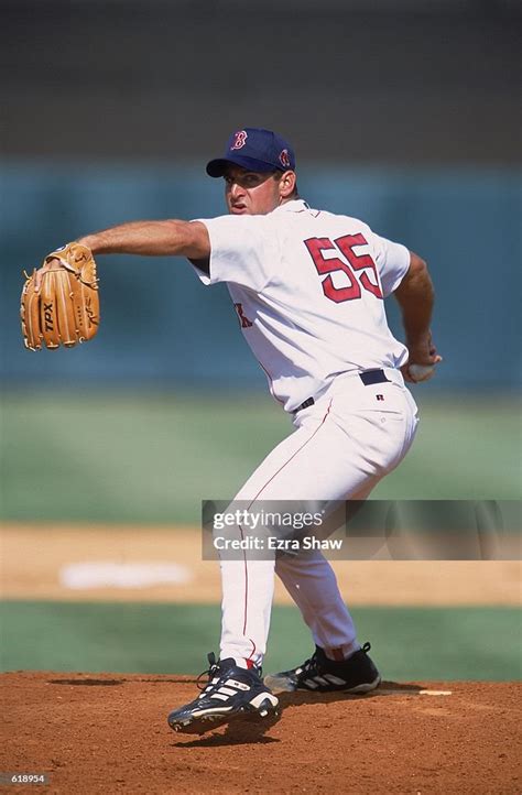 Pitcher Todd Erdos Of The Boston Red Sox Winds Up For The Pitch News