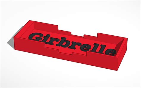 3d Design Name Plate Tinkercad