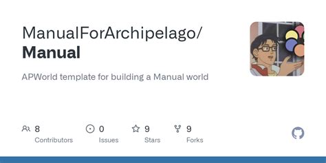 Releases ManualForArchipelago Manual GitHub