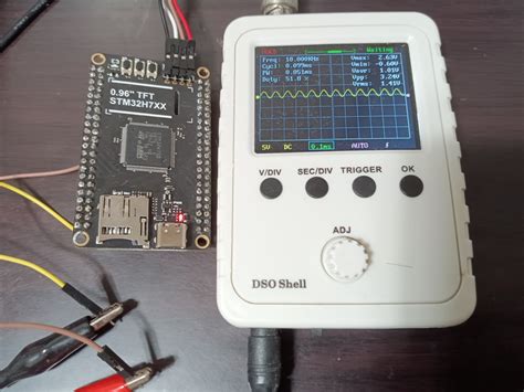 Stm32h750の出力sine波を確認する 何時もの話っ！
