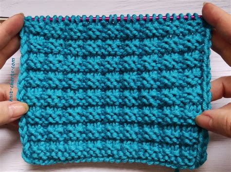 Free Knitting Patterns Easy Relief Knit Stitch