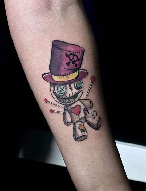 Traditional Voodoo Doll Tattoo