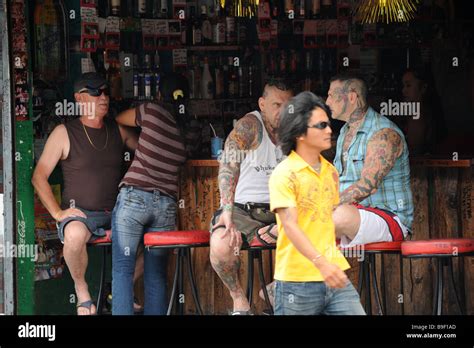 Thai Girls In Bars On The Walking Street Patong Beach Phuket Thailand