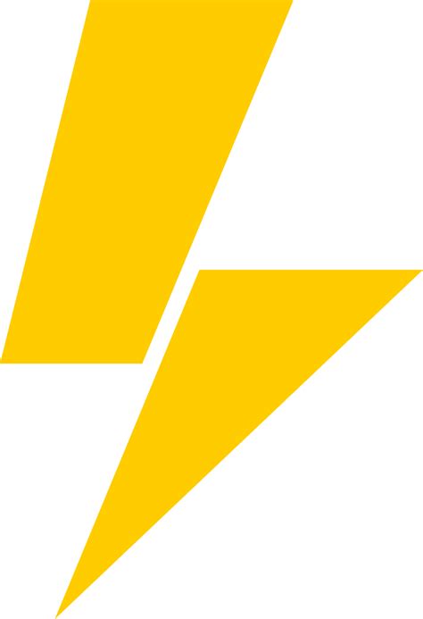 Electric Thunder Bolt Lightning Strike Power 35588905 PNG