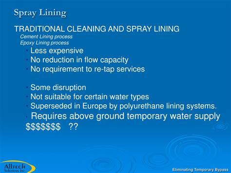 Ppt Watermain Rehabilitation Eliminating The Need For Temporary