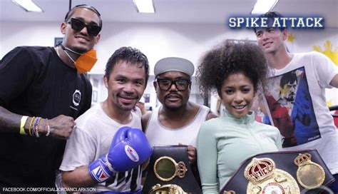 Look Jordan Clarkson Apldeap Visit Manny Pacquiao Ph