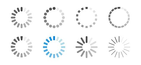 Collection Of Loading And Buffering Symbols For Websites 50118820