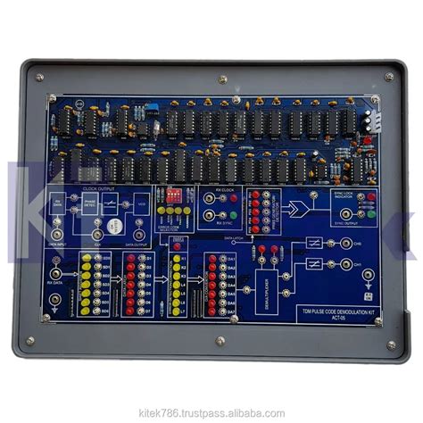 Kitek Tdm Pulse Code Demodulation Trainer Kit For Lab Training